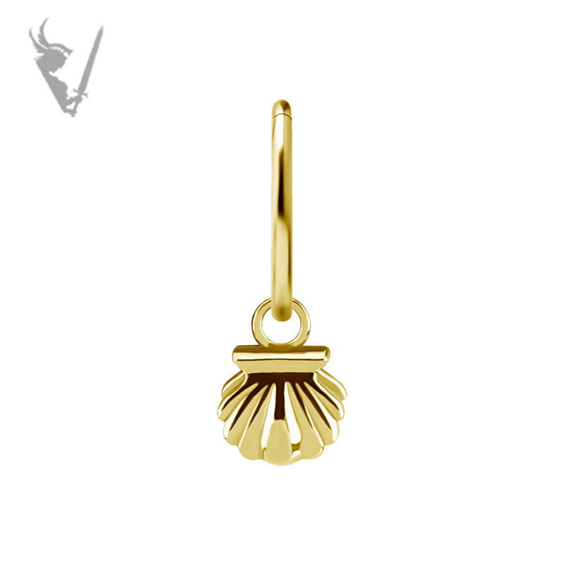 Valkyrie - CoCR/gold PVD - Shell charm | Valkyrie Canada