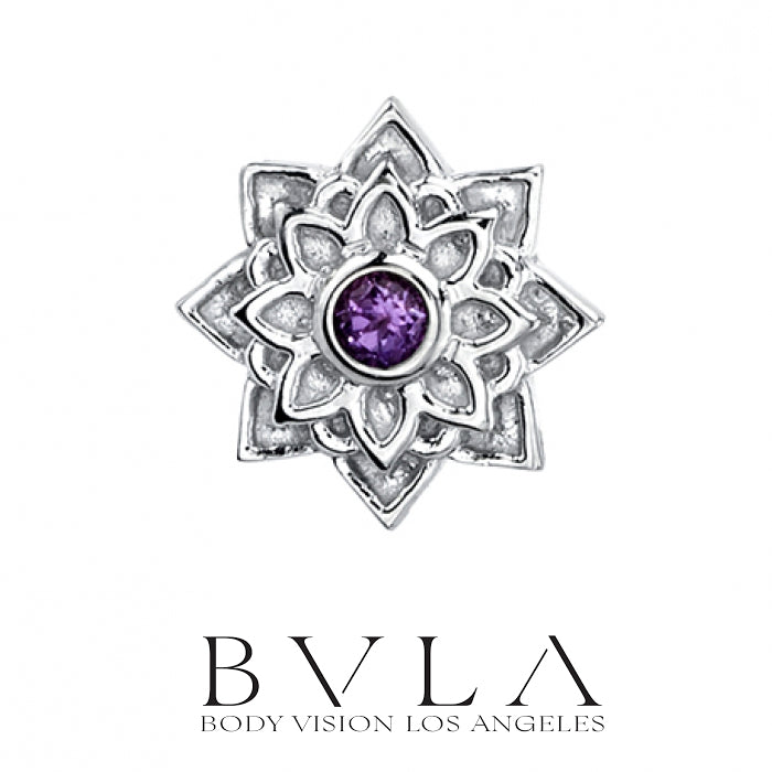 BVLA - 14k Gold - Sol Flower - Threaded end | Valkyrie Canada